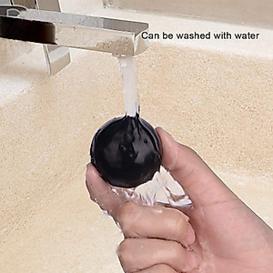 Portable Laptop Cooling Pad, nediea Ergonomic Laptop Stand Small Invisible Cooler Ball Magnetic Foot Heat for MacBook Pro/Air, Lenovo,12-17 Inches Tablet&Laptop (Black)