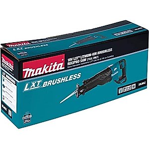 Makita XRJ05Z-R 18V LXT Brushless Lithium-Ion Cordless Reciprocating Saw (Tool Only) (Renewed)