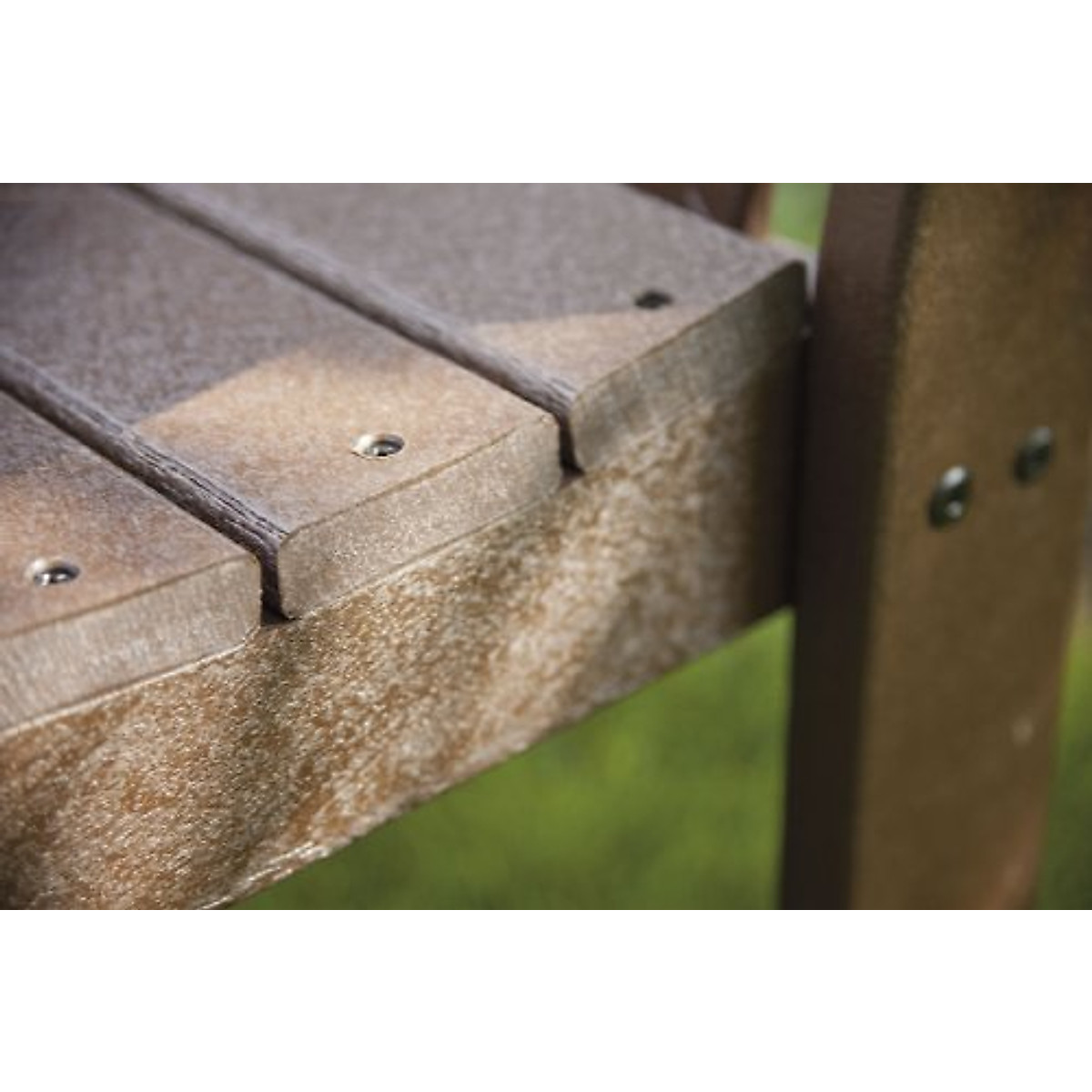 POLYWOOD GNB24MA Vineyard Garden Arm Chair, Mahogany