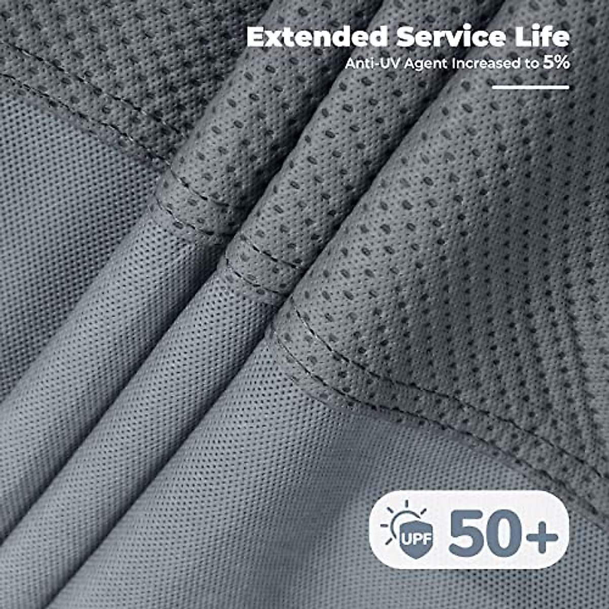 RVMasking 7 Layers top Class A RV Cover Rip-Stop Waterproof Camper Cover Fits 34'1''-37' Motorhome - Anti-UV Windproof Breathable with 4 Tire Covers