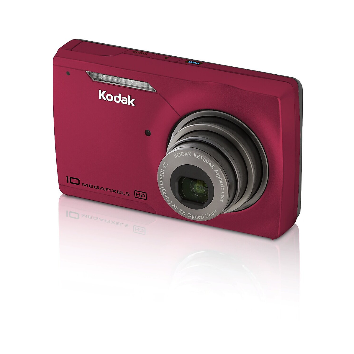 Kodak Easyshare M1093IS 10 MP Digital Camera with 3xOptical Image Stabilized Zoom (Red)