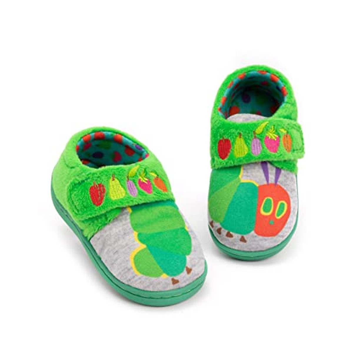 Eric Carle The Very Hungry Caterpillar Slippers Kids Toddlers Girls Book Shoes 4.5 US Toddler