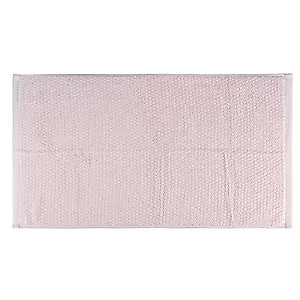 Everplush Diamond Jacquard Hand Towel Set, 4 x (16 x 30 in), Pale Pink 4 Count