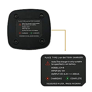 Vineyuan Walike Talkie Charger Station for GT-3 GT-3TP GT3 GT3TP &GT-3 Mark-II III Two Way Radio Battery Charging Base(Original)