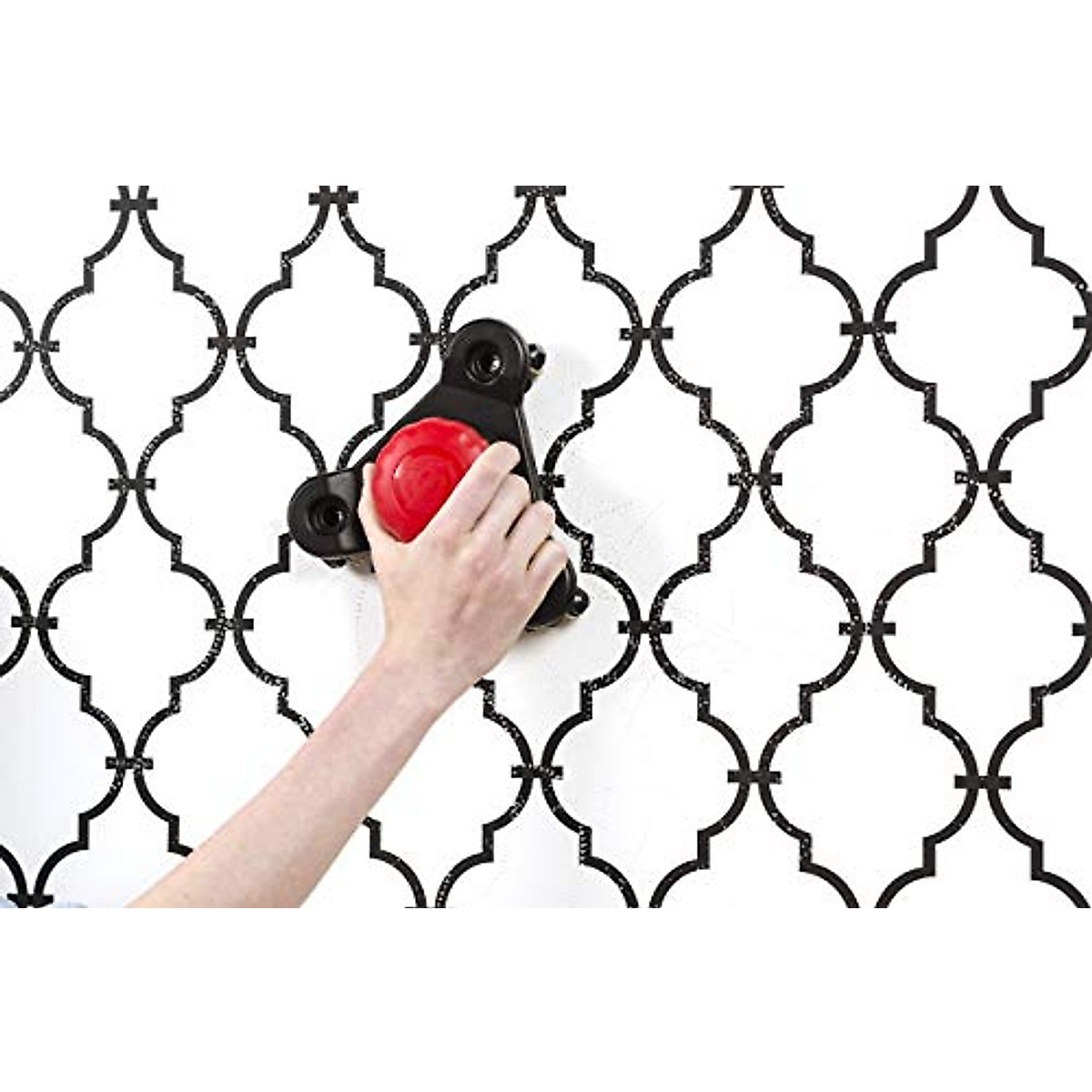 Rust-Oleum Zinsser 2976 PaperTiger Scoring Tool for Wallpaper Removal Triple Head, 1 in L X 3 in W