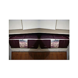 Oululu Oxford Storage Bag for Quilt Blanket Clothes Comforter (Wine Red, XL)