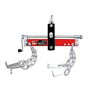 BIG RED T32100 Torin Engine Hoist Shop Crane Accessory: Steel 3 Position Engine Leveler with Adjustable Handle, 3/4 Ton (1,500 lb) Capacity, Red