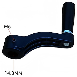 10601009A1 Drill Press Crank Handle, Replacement 514007742 For Sears Craftsman Machines,Replace Most Desktop Drilling Raise Lower Handle 360° Free Rotation Part﻿