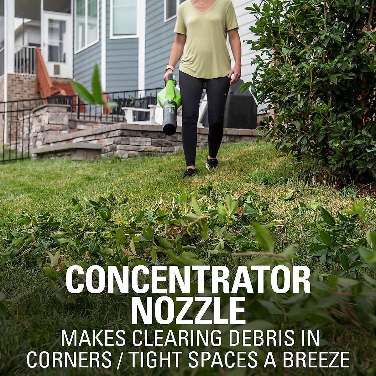 Greenworks 40V Axial Blower (120 MPH / 450 CFM), Tool Only