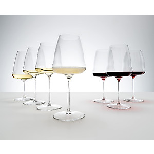 Riedel 1234/28 Winewings Champagne Wine Glass, Single Stem, Clear, 26.17 fluid ounces