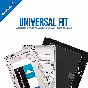 PNY CS900 1TB 3D NAND 2.5" SATA III Internal Solid State Drive (SSD) - (SSD7CS900-1TB-RB) & SABRENT 3.5 Inch to x2 SSD / 2.5 Inch Internal Hard Drive Mounting Kit