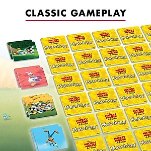 Wonder Forge Mickey Mouse Matching Game - Engaging Board Game for Kids Age 3-5 | Enhances Focus and Memory | Features Favourite Disney Characters | Ideal for Family Fun Time