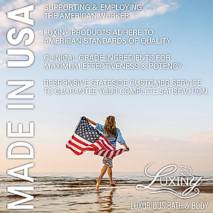 Luxiny Hair Shampoo and Conditioner Set - Sulfate Free Lavender Bars, Made in USA (1 Shampoo Bar 60g, 1 Deep Conditioner Bar 50g)