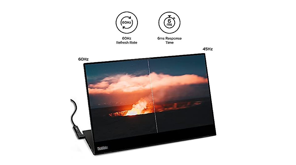 ThinkVision M14t USB-C Mobile Monitor with Touch Screen - Black — 🛍️ ...
