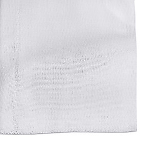 Ruvanti 10 Pack, Birdseye 3-Ply Prefold Cloth Diapers for Babies, 13x19 Inch, White