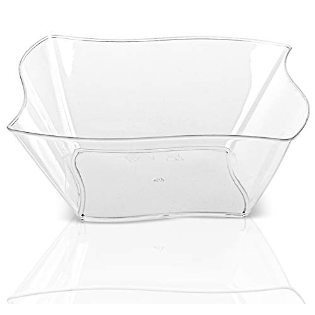 Lawei 100 pack 5 oz Mini Dessert Cups with Spoons - Mini Dessert Plates Disposable Bowls for Chocolate Desserts, Appetizers, Dessert Samplers, Dessert Shot Glasses & More