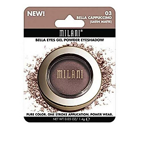 Milani Bella Eyes Gel Powder Eyeshadow, Cafe, 0.05 Ounce