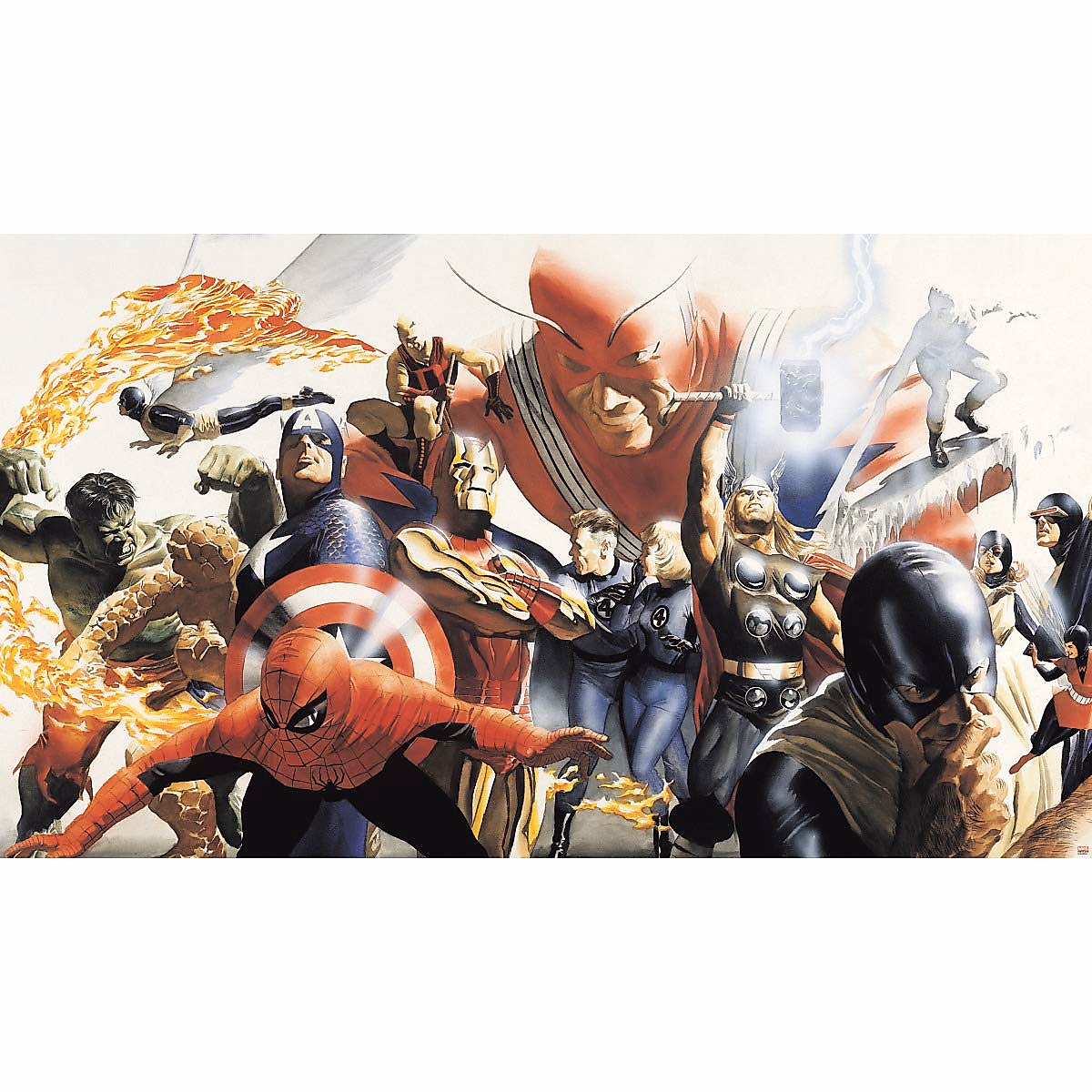 Roommates RMK11404M 4M Marvel Adam Ross Peel and Stick Wallpaper Mural-10.5 x 6 ft, Original
