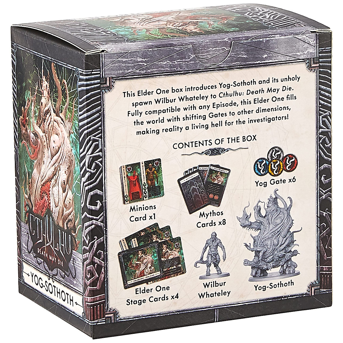 CMON Cthulu: Death May Die YOG-Sothoth Board Game Expansion | Horror Game | Mystery Game | Cooperative Game for Adults and Teens | Ages 14+ | 1-5 Players | Average Playtime 90-120 Minutes | Made