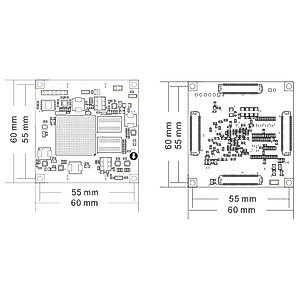 MiiElAOD SoMs AC7A035: XILINX Artix-7 XC7A35T FPGA Core Board Industrial Grade Module