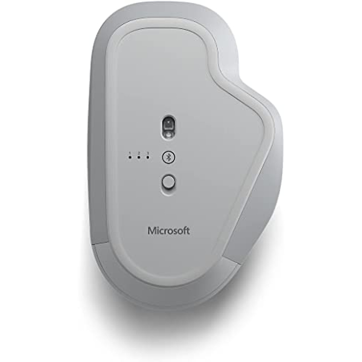 Microsoft Surface Precision Wireless Bluetooth Mouse with Cleaning Cloth - Bulk Packaging - Light Grey
