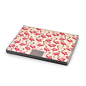 Pimpernel Sara Miller London Flamingo Collection Placemats | Set of 4 | Heat Resistant Mats | Cork-Backed Board | Hard Placemat Set for Dining Table | Measures 15.7” x 11.7”