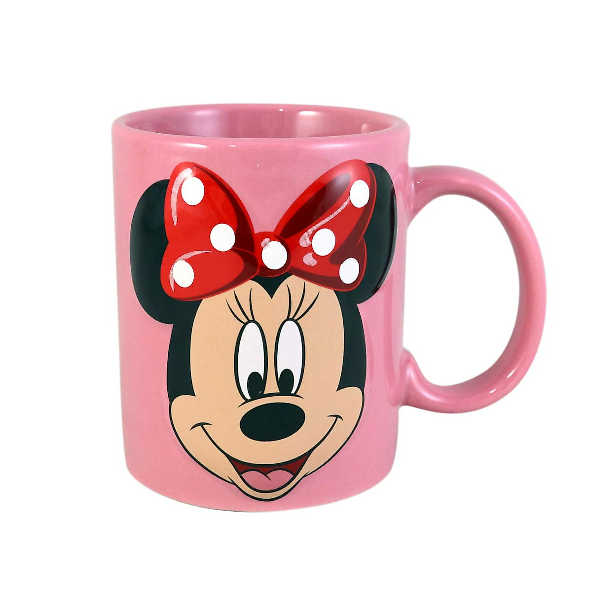 Disney Minnie Mouse 3d Full Face 11oz. Ceramic Mug