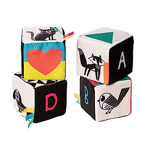 Manhattan Toy Wimmer-Ferguson Mind Cubes Soft Baby Activity Toy