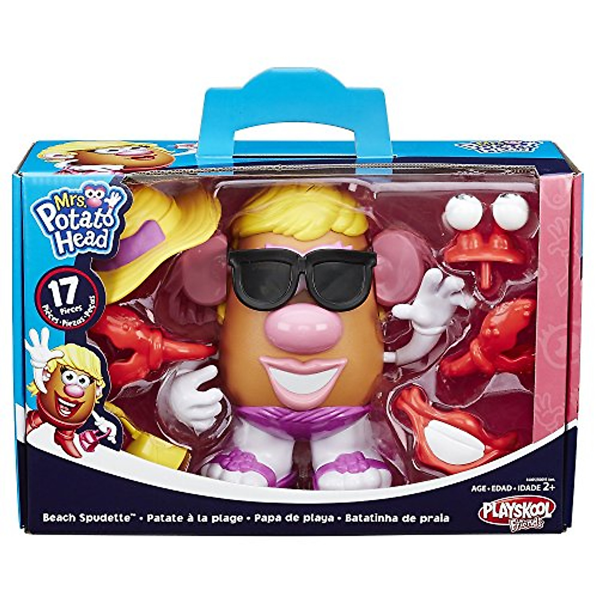 Mr Potato Head Playskool Mrs. Potato Head Beach Spudette
