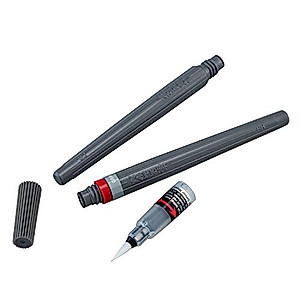 Pentel Arts Color Brush Pigment Refills, Black Ink, Pack of 2 (FRPBP2A)