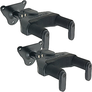 Hercules GSP39WB Auto Grab Wall Mount Guitar Hanger (Pack of 2) - Parallel Import Goods