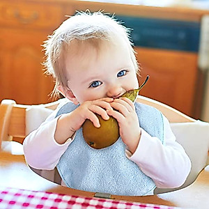 36 Pack Unisex Baby Cotton Bibs Baby Terry Bibs bulk Adjustable Baby Terry Cotton Drool Bibs Multicolor Infant Toddler Newborns Bandana Drool Bibs Set for Boys Girls Teething Drooling Feeding Eating