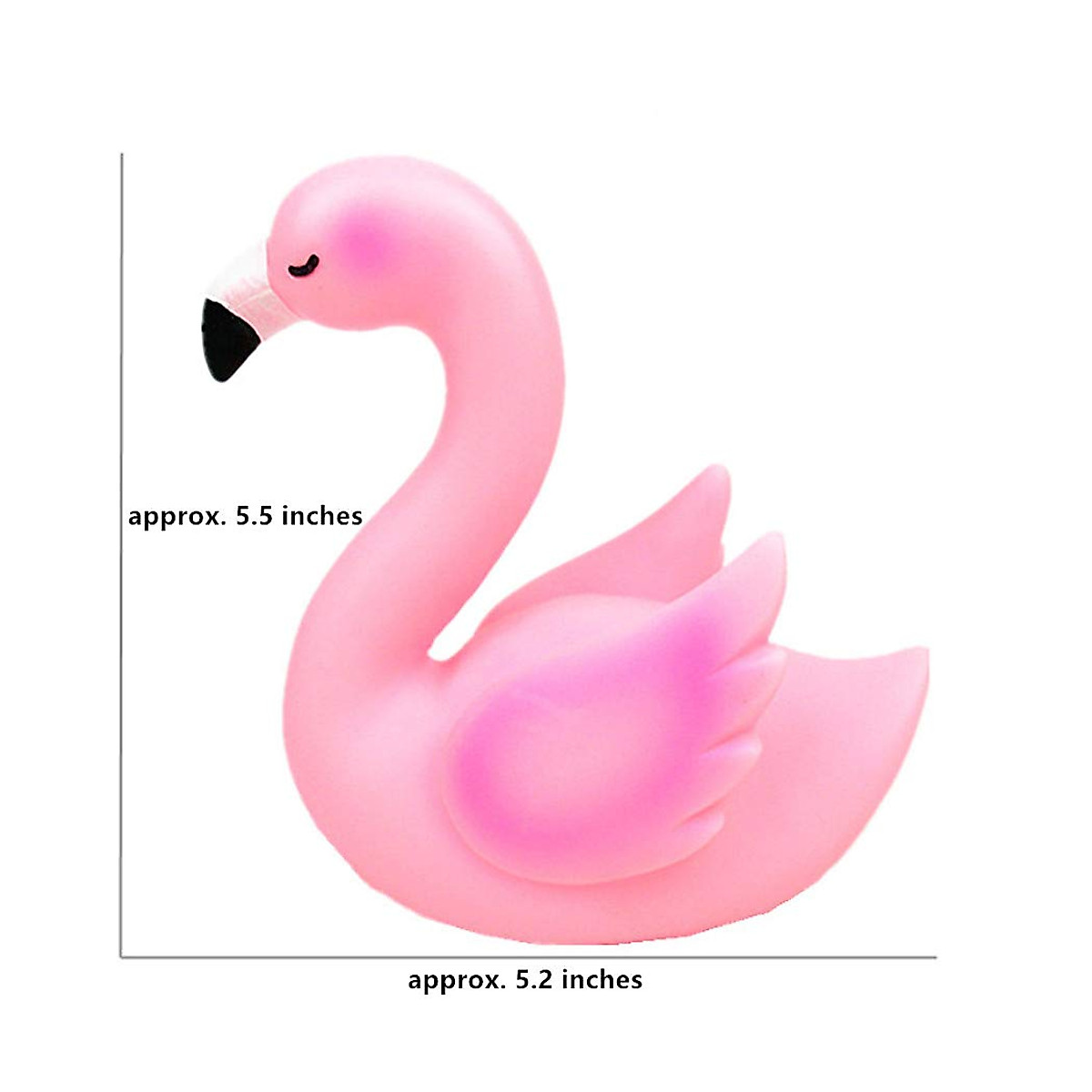Fantasee LED Flamingo Night Light Decorative Light Battery Operated Baby Children Nursery Light for Bedroom Party Christmas Birthday Gift (Pink, Flamingo)