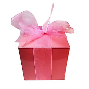 Lilac Silk Powder Boxed Gift Set - 8 oz Jar Silk Powder and Silky Violet Powder Puff - Large Size