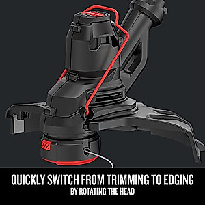 CRAFTSMAN WEEDWACKER® String Trimmer, 6.5 Amp, 14-Inch (CMEST913)