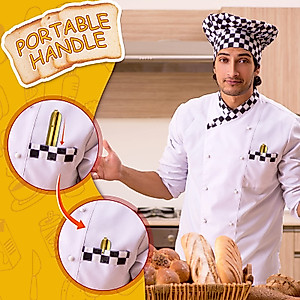 Crumbers for Servers, Table Crumb Sweepers Bread Crumber Cleaner Stainless Steel Table Crumbers for Tablecloth in Restaurants and Homes, Servers, Waiters, Waitresses Tool Accessories(Gold, 10)