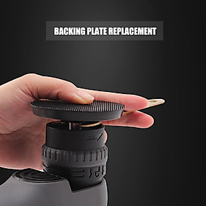 Cordless Mini Polisher, SPTA 12V Cordless Polisher for Detailed Polishing, Cordless Car Buffer Polisher, RO&DA Buffer Polisher with Mini Polishing Pads and Wool Pads for Polishing, Sanding, Cleaning