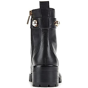 Karl Lagerfeld Paris Women's Perry Fashion Bootie Boot, Black, 5.5