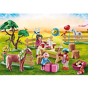 Playmobil Pony Farm Birthday Party
