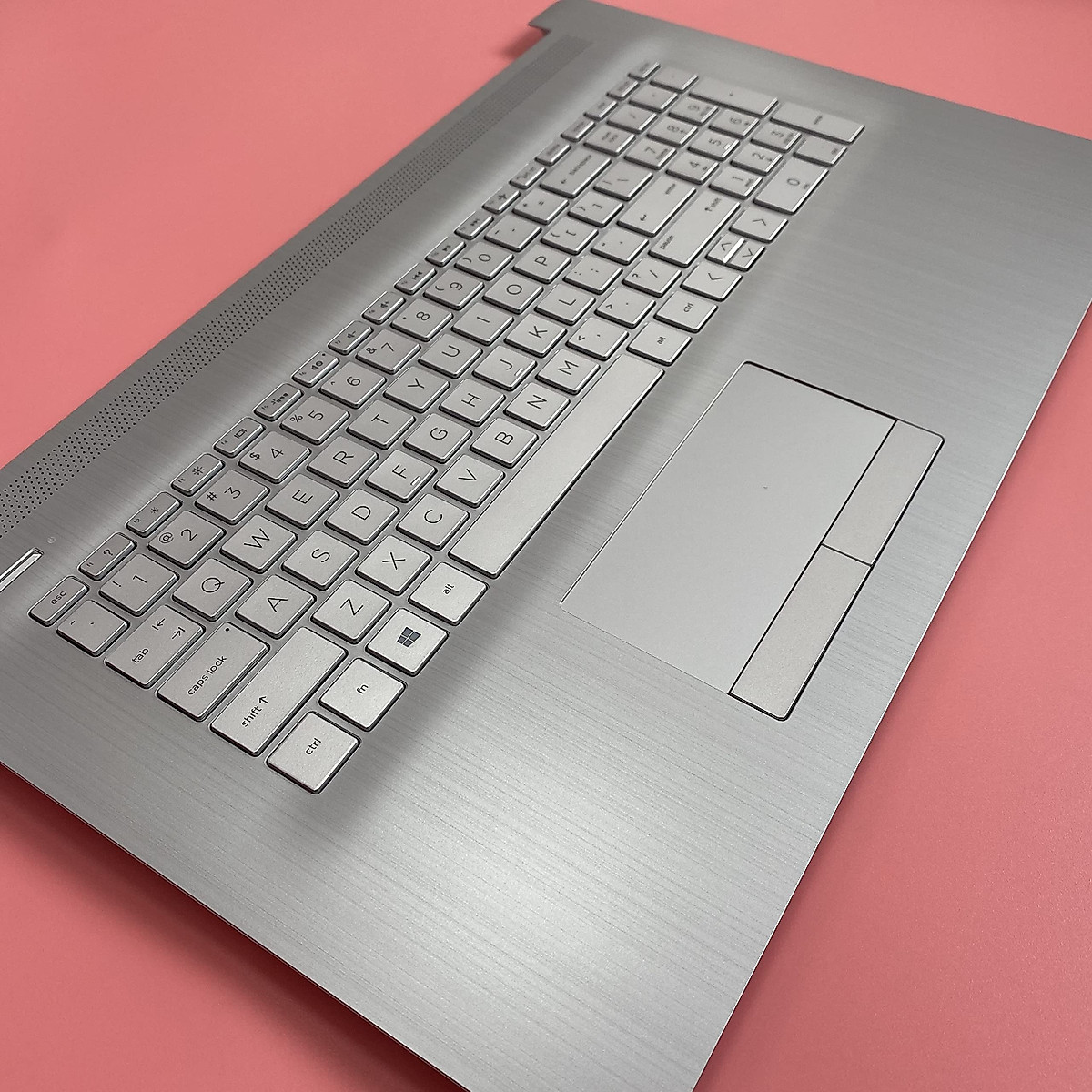 Replacement for HP 17BY 17-by 17CA 17-CA Laptop Upper Case Palmrest Backlit Keyboard Touchpad Assembly Part with ODD L92783-001 6070B1308113 Top Cover Sliver 2020 Year