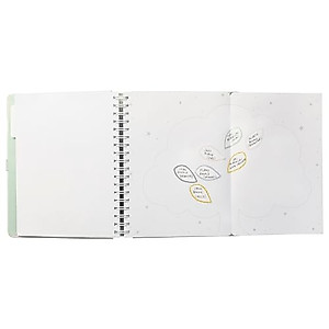 Busy B Baby B Baby Journal with Pockets and Stickers, Neutral