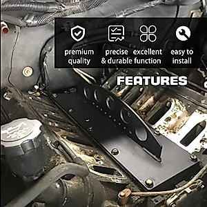 LS Engine Lift Plate Engine Hoist Picker Crane Lift Plate Fit for Chevy LS Series LSX LS LS1 LS2 LS3 LQ4 6.0 6.2 5.3 4.8 Gen 3 4 (2)