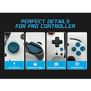 COIORVIS Switch Controllers Joy Pad Controller for Switch/Switch OLED,Wireless Switch Controller with Motion Control/Turbo… [nintendo_switch]…