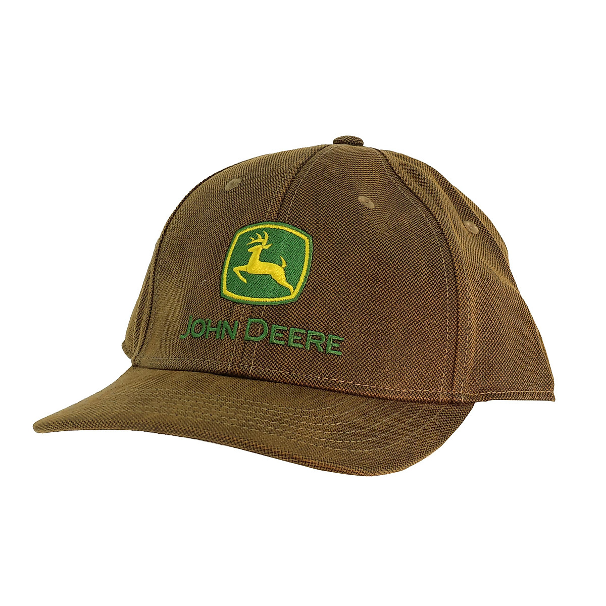 John Deere Heather Oil Skin Cotton-Brown-One Size