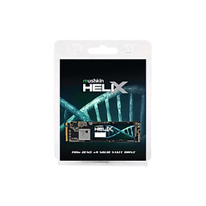 Mushkin Helix-L – 1TB PCIe NVMe 1.3 – M.2 (2280) Internal Solid State Drive (SSD) – Gen3 x4 – 3D TLC - (MKNSSDHL1TB-D8)