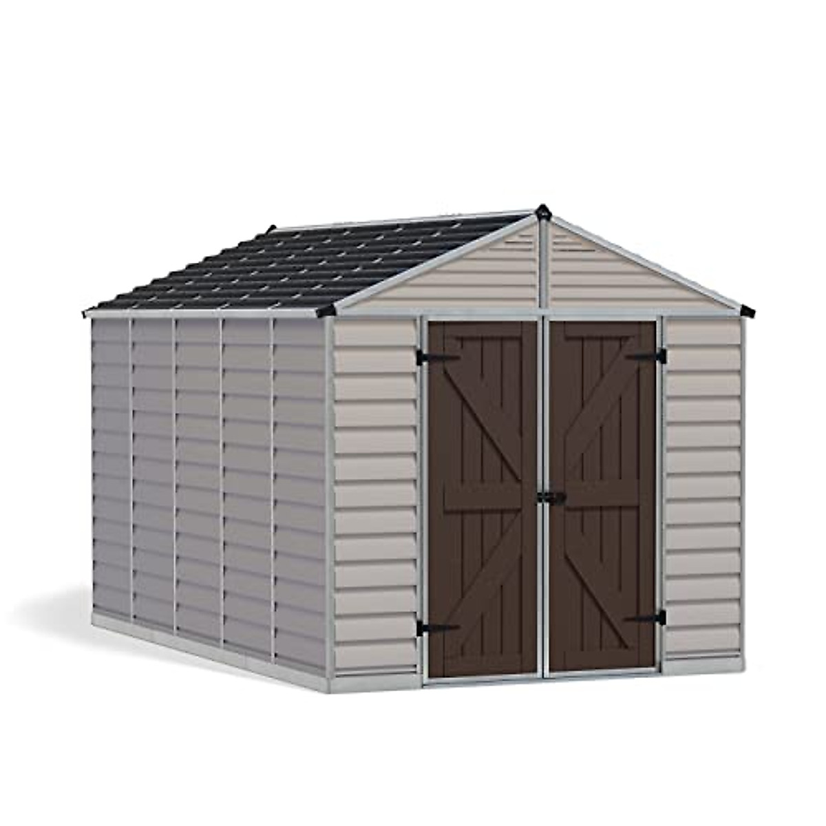 Palram - Canopia SkyLight 8' x 12' Storage Shed - Tan