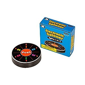 Super Duper Publications | Electronic Spinner Game Counter with Sound and Light (1-3) | Educational Learning Resource for Children