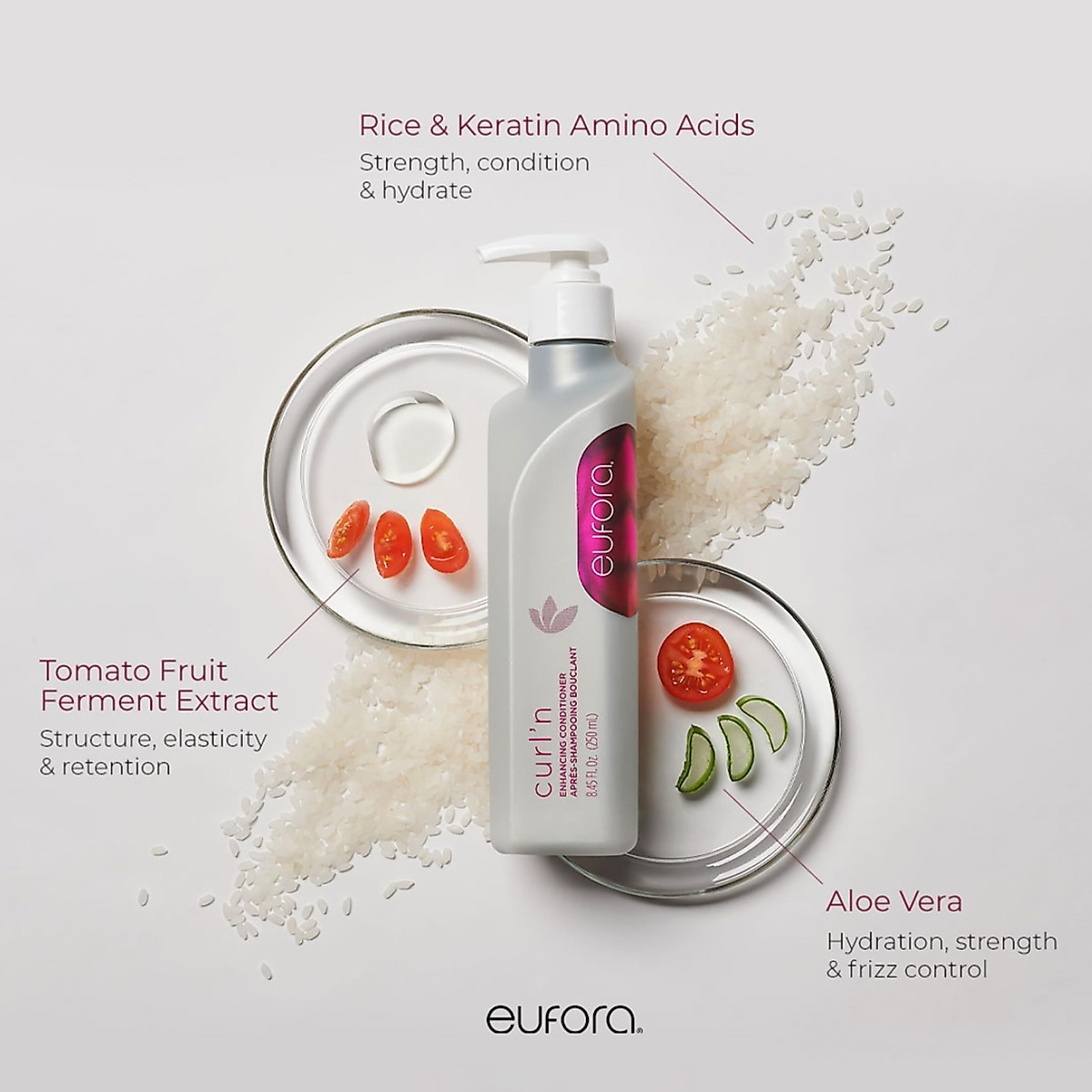 Eufora Curl'n Enhancing Conditioner 8.45 oz