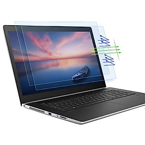 (2PCS Pack) 15.6 inch Laptop Screen Protector Blue Light Anti Glare Filter for HP Envy X360 15.6 inch/Pavilion 15.6/ProBook 15.6/EliteBook 15.6/OMEN 15, Eye Protection Computer Monitor Protector