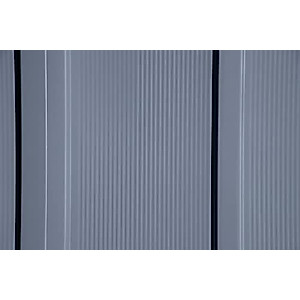 Arrow Sheds 10' x 5' Galvanized Steel 3-in-1 Pad-Lockable Outdoor Utility Storage Shed, Anthracite